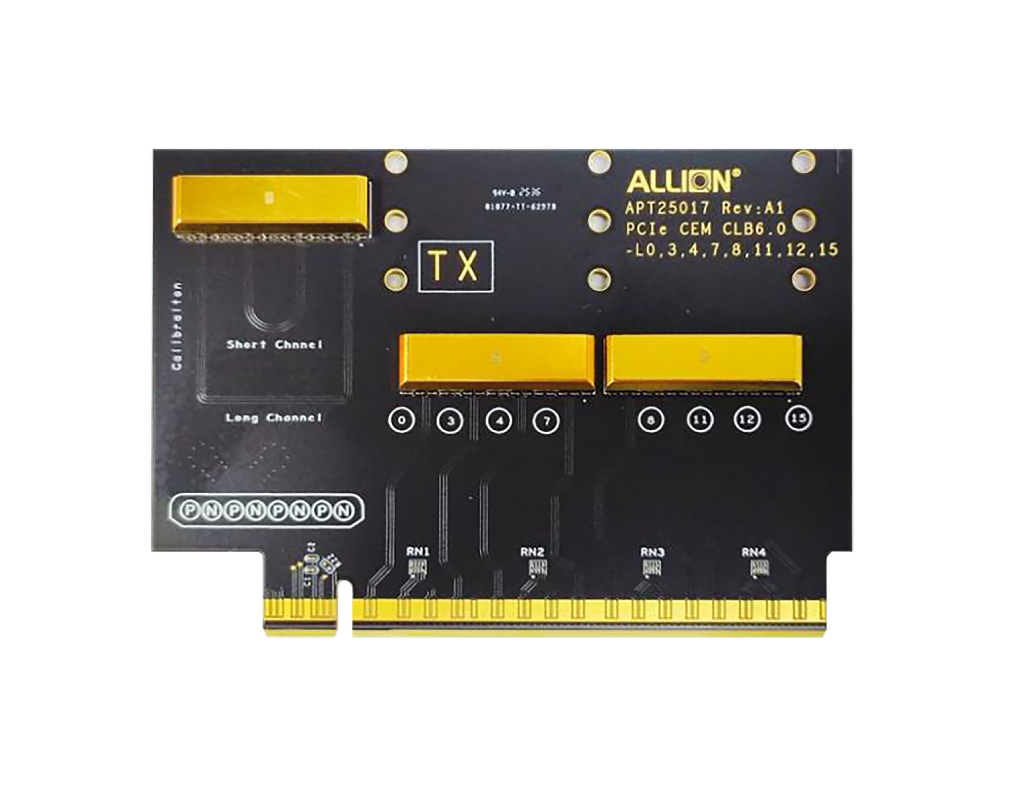 PCIe CEM x8 CLB6.0 Test Fixture For Lane 0/3/4/7/8/11/12/15 | アリオン株式会社